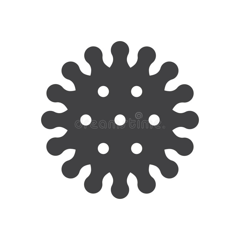 Bacteria Icon - Microbe Icon Stock Illustration - Illustration of ...