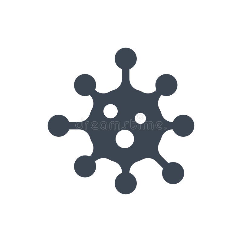 Bacteria Icon. Simple Vector Graphics Stock Vector - Illustration of ...
