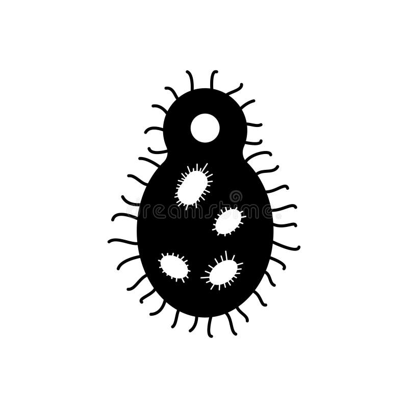 Bacteria Icon Vector. Virus Illustration Sign. Microbe Symbol. Biology ... Bacteria Icon Vector. Virus Illustration Sign. Microbe Symbol. Biology ...