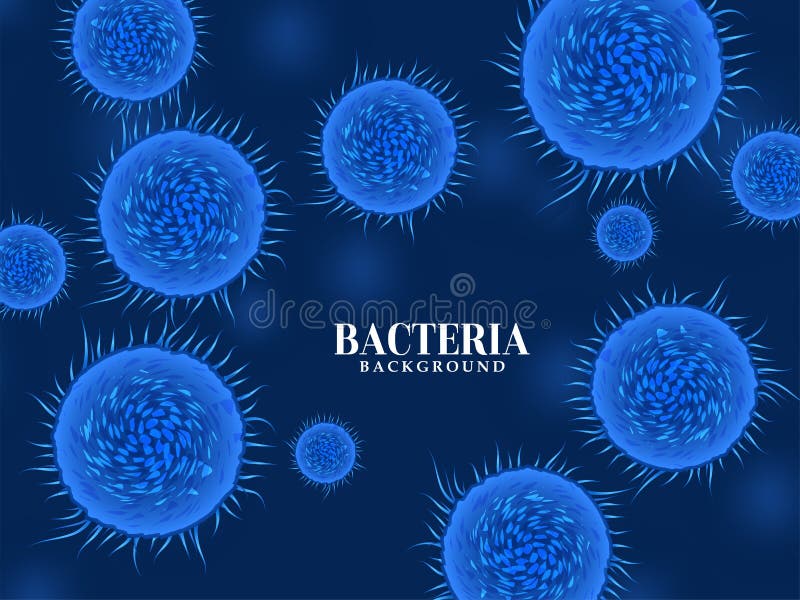 Bacteria Infection Disease Background Stock Vector - Illustration of ...