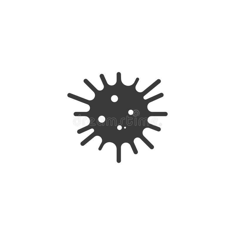 Bacteria,microbes icon stock vector. Illustration of micro - 214345142