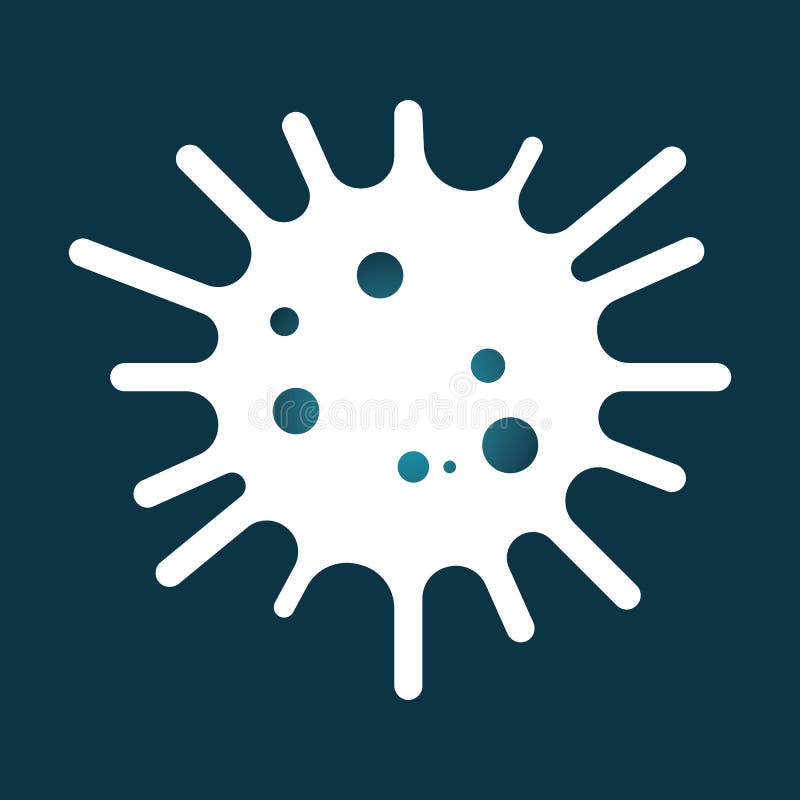 Bacteria,microbes icon stock vector. Illustration of micro - 214345145