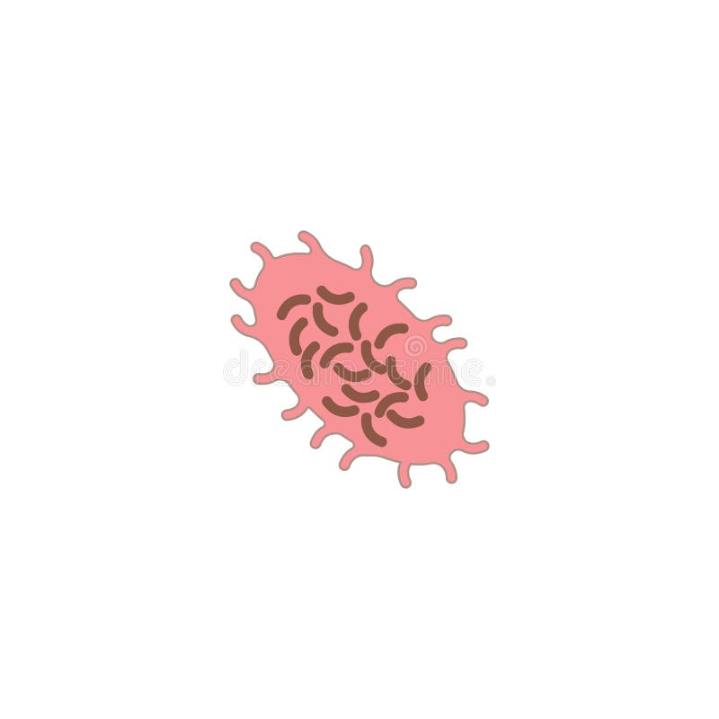 Bacteria,microbes icon stock vector. Illustration of microbe - 214345149