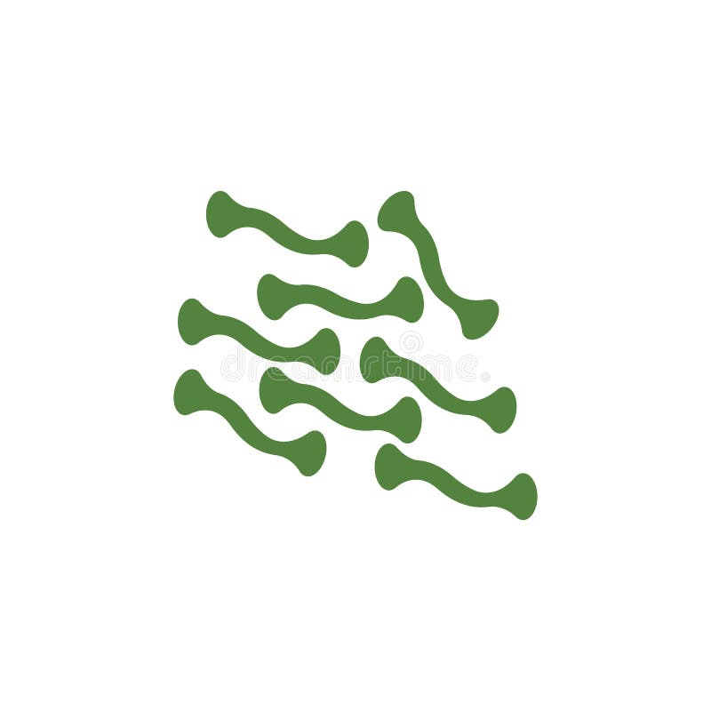 Bacteria, Microbes and Viruses Logo Vector Icon Illustration Design ...