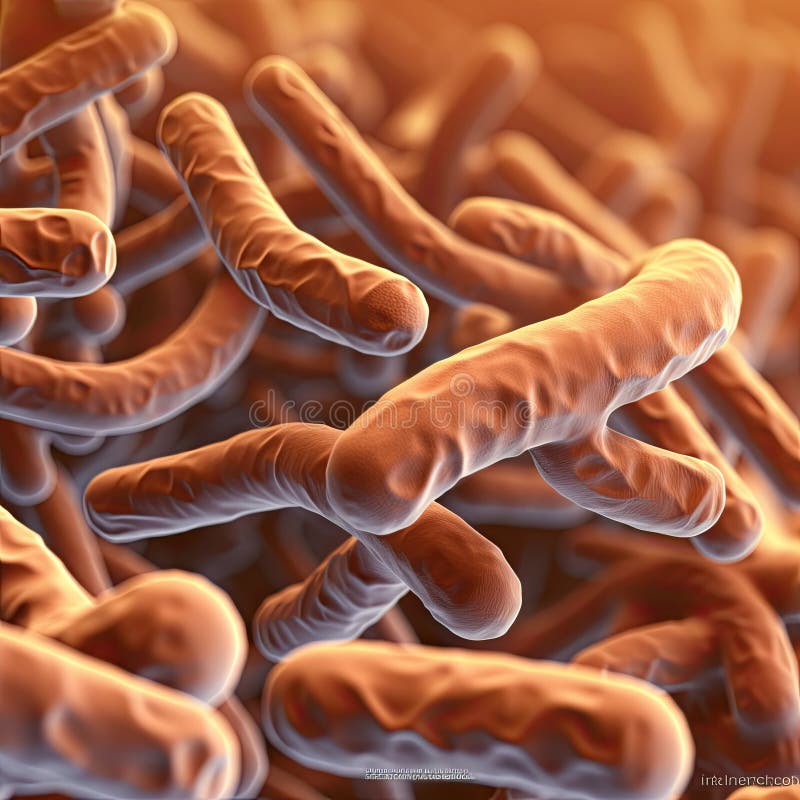 Bacteria Microorganisms Diagram Medical Science Stock Illustration ...