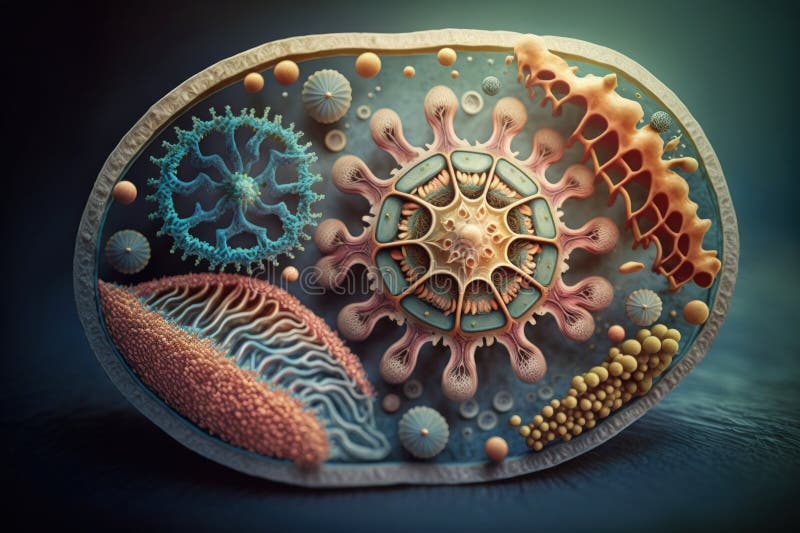 Bacteria, Microscopic Unicellular Organisms, Microorganism, Under ...