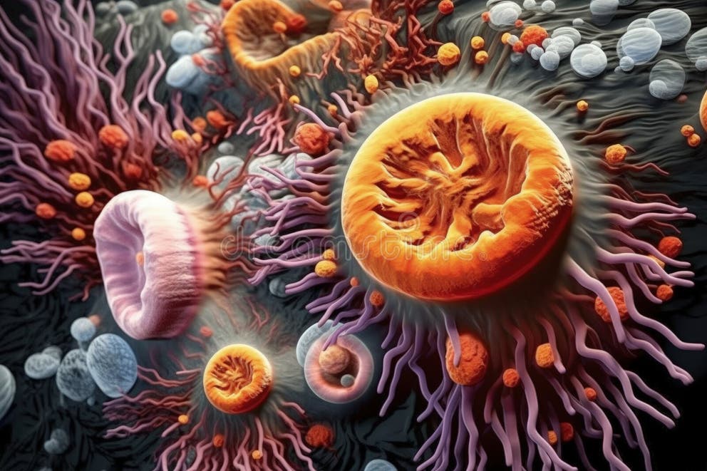 Bacteria, Microscopic Unicellular Organisms, Microorganism, Under ...