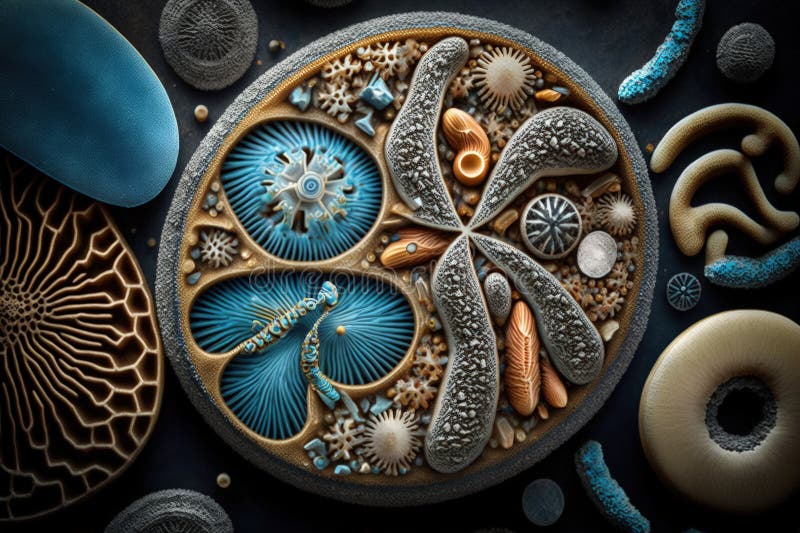 Bacteria, Microscopic Unicellular Organisms, Microorganism, Under ...