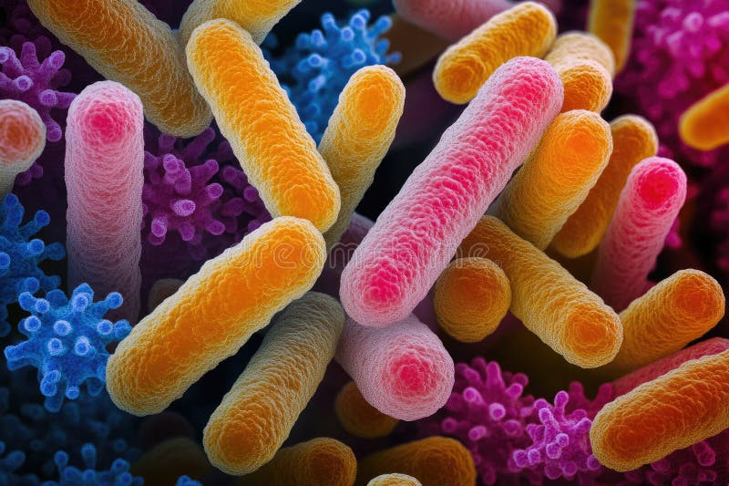 Bacteria in Nature - Microscopic Organism, Microbial Life, Biological ...