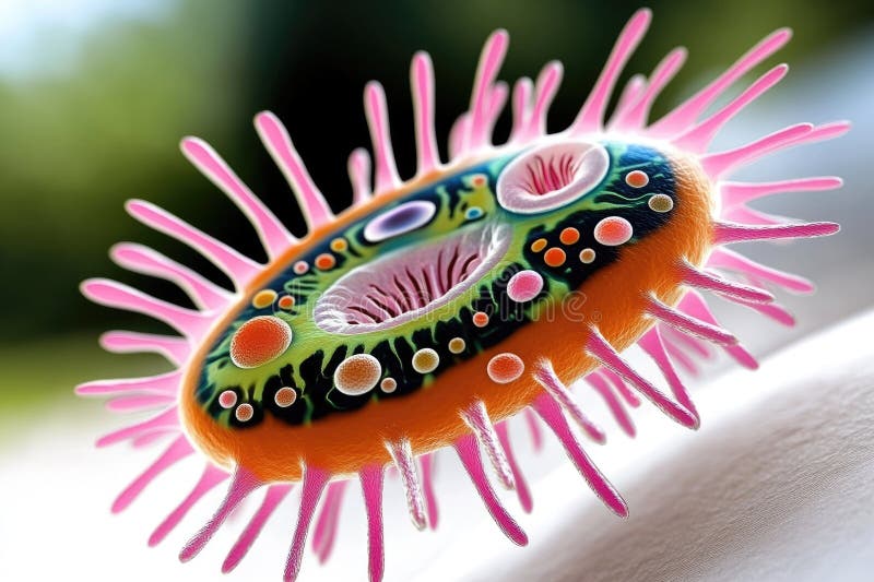 Bacteria in Nature - Microscopic Organism, Microbial Life, Biological ...