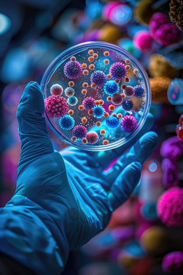 Bacteria in Nature - Microscopic Organism, Microbial Life, Biological ...