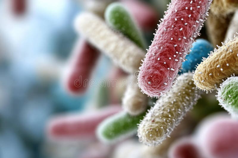 Bacteria in Nature - Microscopic Organism, Microbial Life, Biological ...