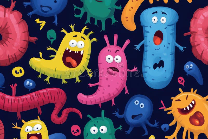 Bacteria in Nature - Microscopic Organism, Microbial Life, Biological ...