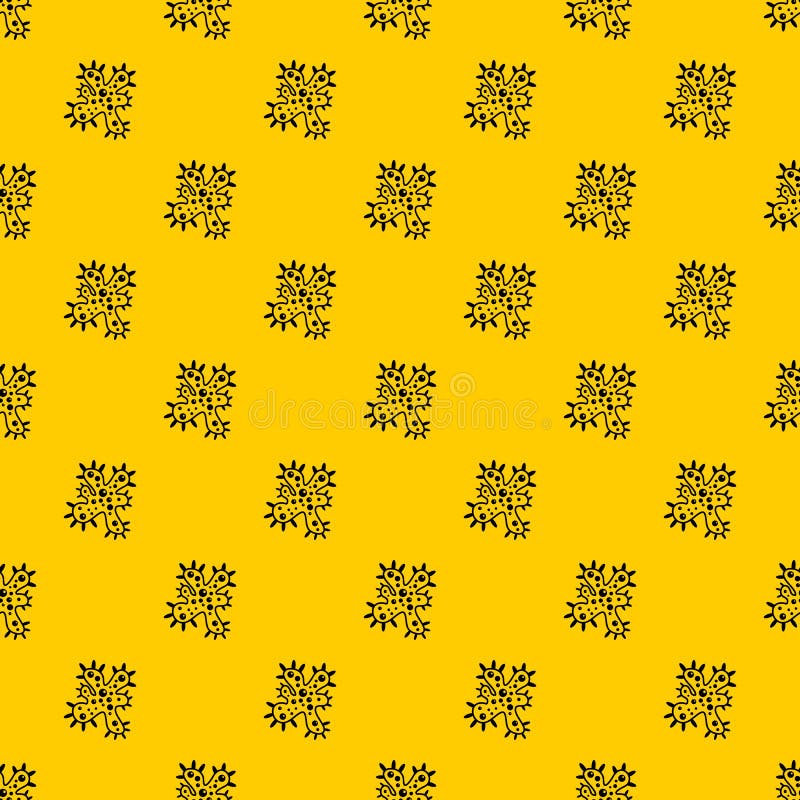 Bacteria pattern vector stock vector. Illustration of medical - 153806804