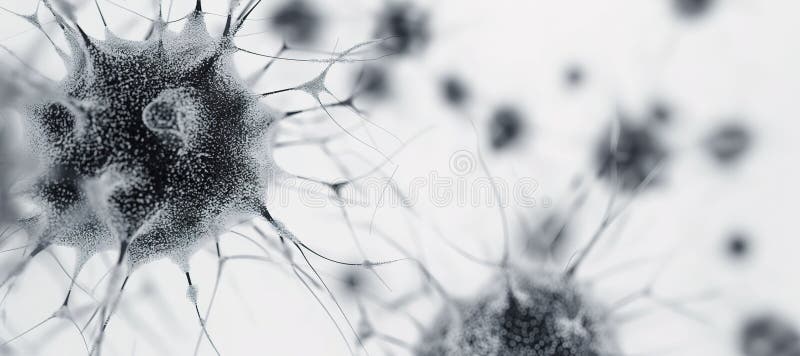 Bacteria Virus Background, Disease, Cell, Molecule Stock Illustration ...
