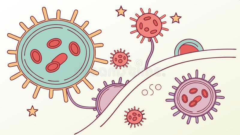 Bacteria and Virus Cells, Microbiology, Disease Organisms, Science ...