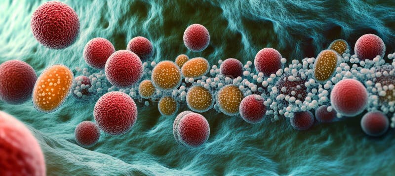 Bacteria, Viruses and Blood Cells Interaction. Medical Microbiology ...