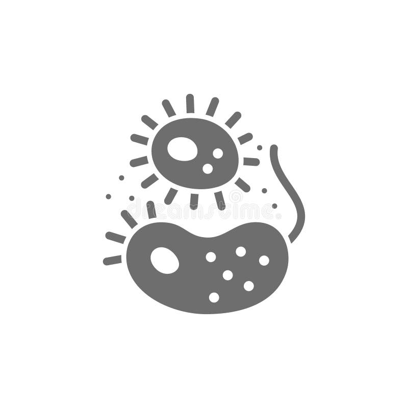 Germ, Bacteria, Virus Line Icon. Stock Vector - Illustration of medical ...