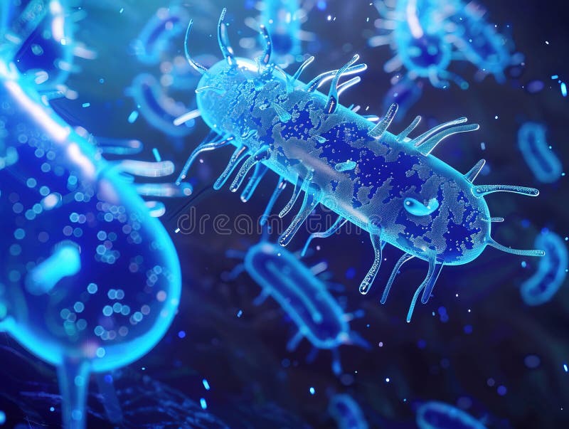 Bacteria Visualization with Augmented Reality Transparent Bacteria in ...