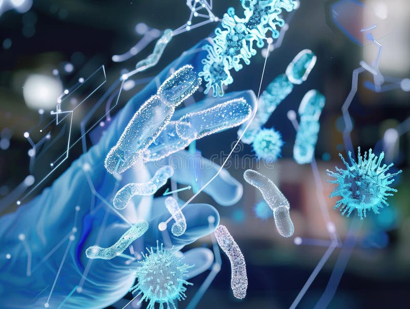 Bacteria Visualization with Augmented Reality Transparent Bacteria in ...