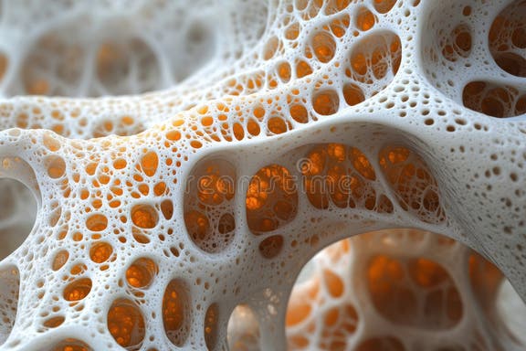 Bacterial Colonies Under a Microscope, Featuring Organic Patterns ...