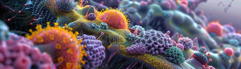 Bacterial Metropolis a Landscape of Microbe Cities Under the Microscope ...