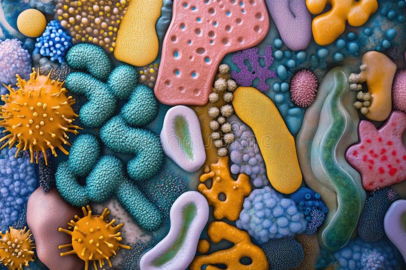 Bacterial Organism - Microbial Presence, Invisible Entity, Unicellular ...