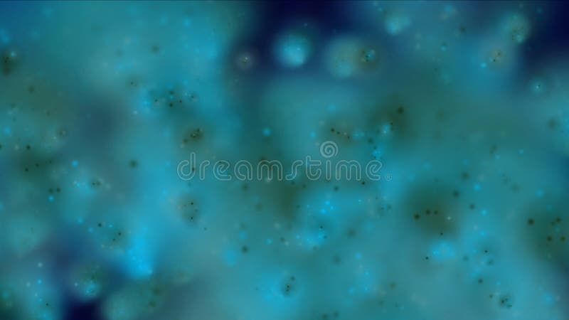 Bacteriological Water Seen a Microscope Stock Illustration ...