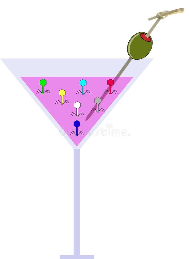 Phage Cocktail Stock Illustrations – 1 Phage Cocktail Stock ...