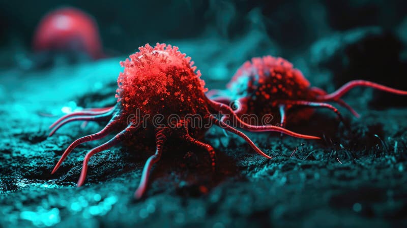 Bacteriophage on Stone Surface Stock Photo - Image of health, pathogen ...