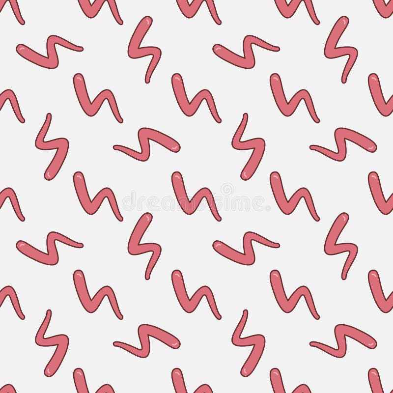 Vector set of worm stock vector. Illustration of collection - 120409360