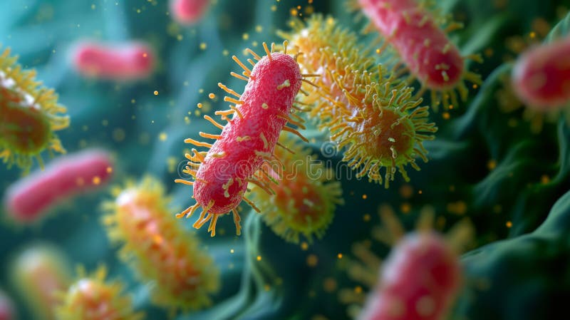 Bacteroides Fragilis Bacteria Under Microscope AI Generated Stock ...