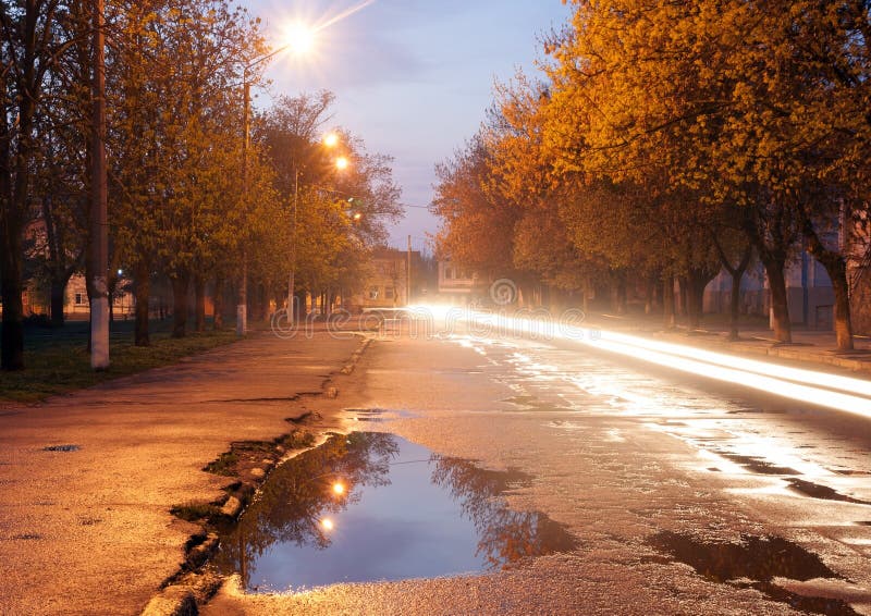 Bad Asphalt in a Small Town Stock Photo - Image of government ...