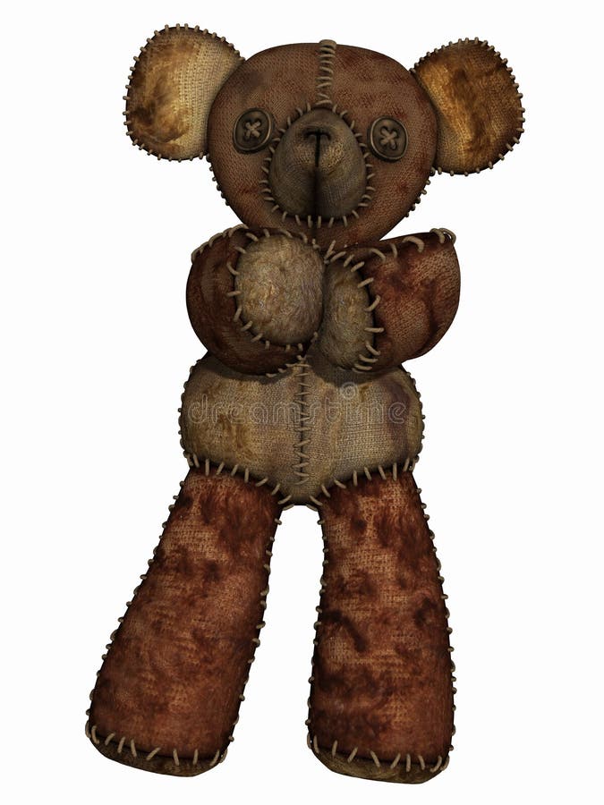 Bad Bear stock illustration. Illustration of design, frighten - 15975046