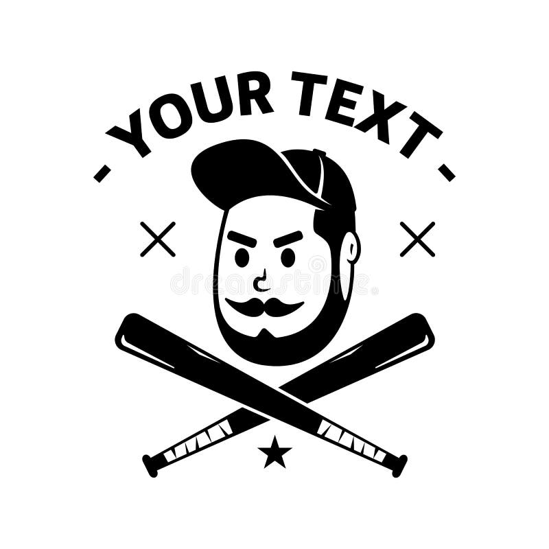 Bad Boy Vector Logo. Vintage Illustration. Hipster Mafia. Flat Sticker ...