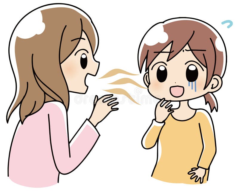 Man Bad Breath Halitosis Stock Illustrations – 124 Man Bad Breath ...