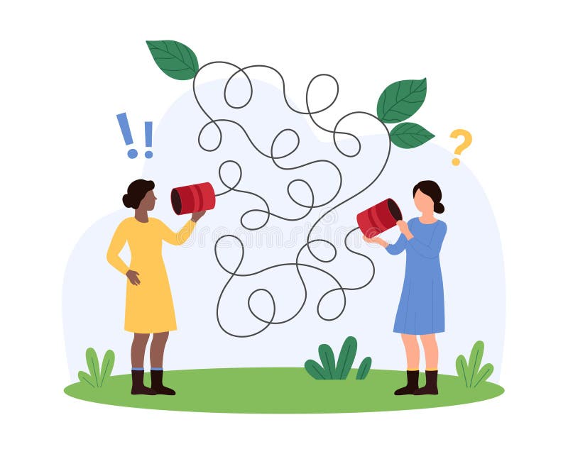 Unclear Communication Stock Illustrations – 321 Unclear Communication ...