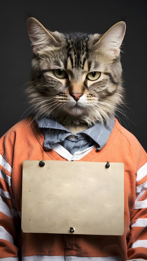 Bad cat mockup mock up stock illustration. Illustration of cats - 298748962