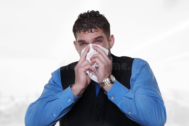 Bad cold stock image. Image of healthcare, virus, unwell - 25280819