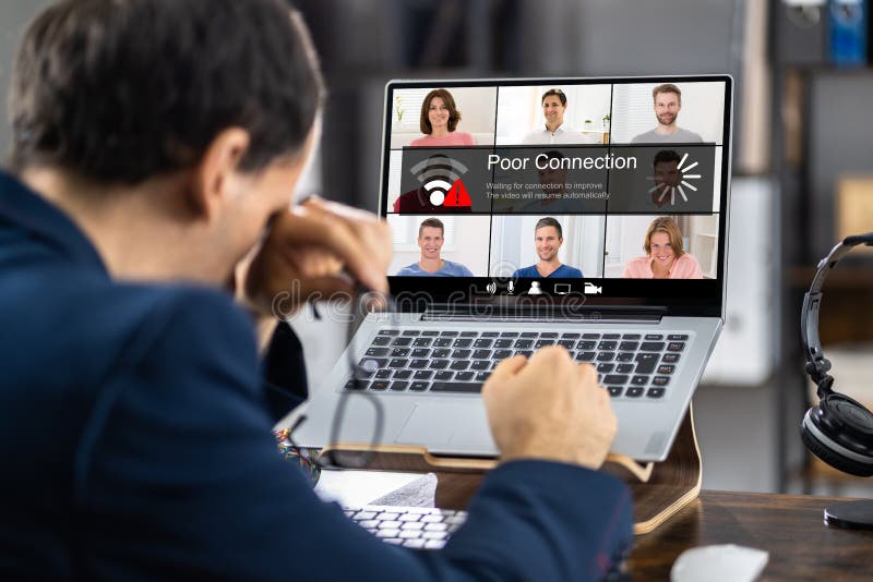 Bad Connection Problem stock photo. Image of message - 238325442