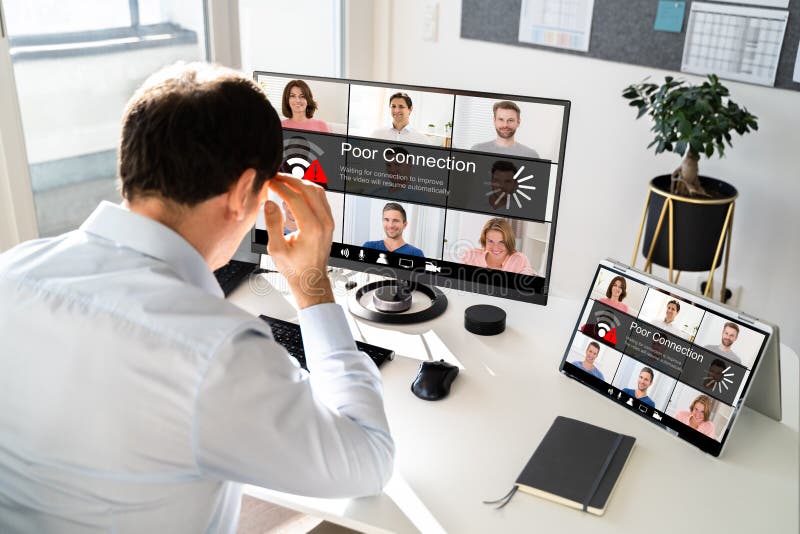 Bad Connection Problem stock image. Image of call, broken - 241205247