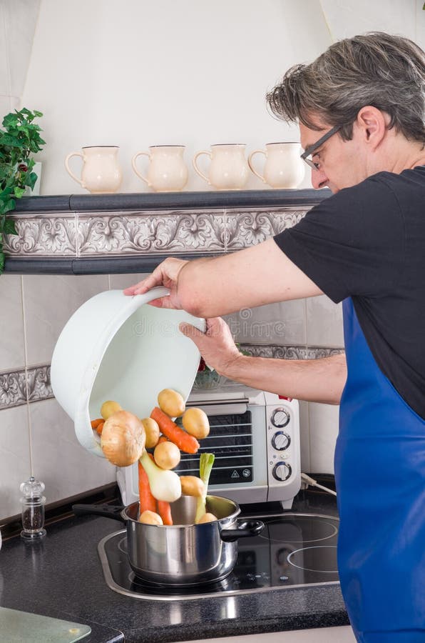 Bad cook stock photo. Image of ingredients, vegan, cooking - 72594088