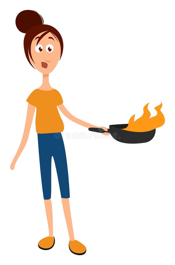 Bad Cook Clipart Image