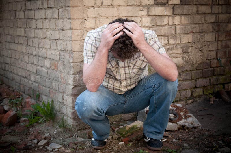 Sad men stock photo. Image of thinking, despair, expressing - 9045508