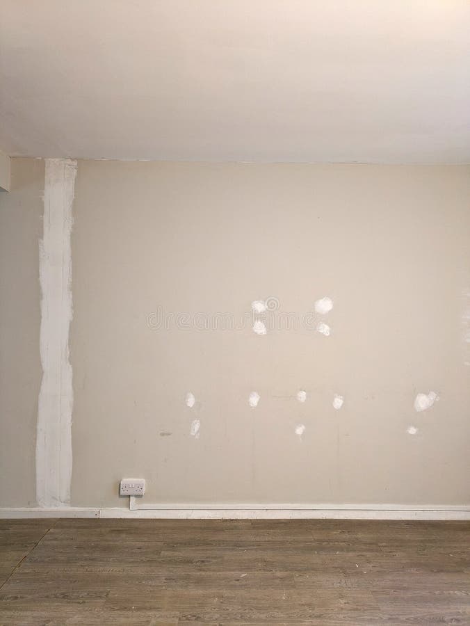 Bad DIY Decorated House with Defects and Home Improvements Needed Stock ...