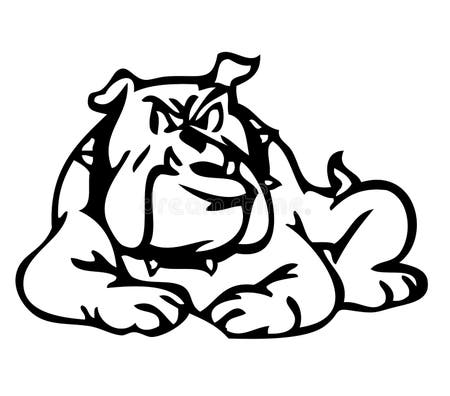 Bad dog stock vector. Illustration of mascot, clipart - 5452504