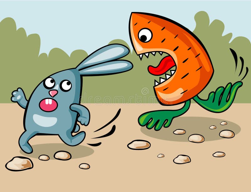 Frightened Rabbit Stock Illustrations – 136 Frightened Rabbit Stock ...