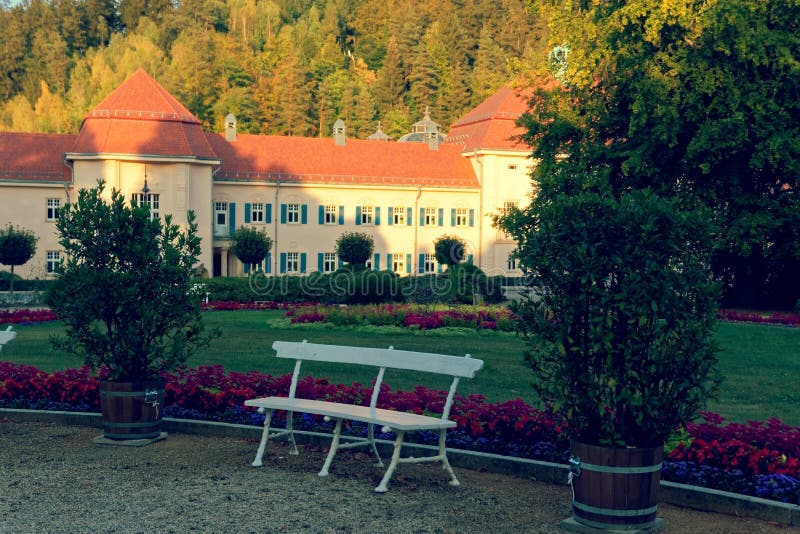 Bad Elster, Germany August 29, 2018: the Resort Architectural Ensemble ...