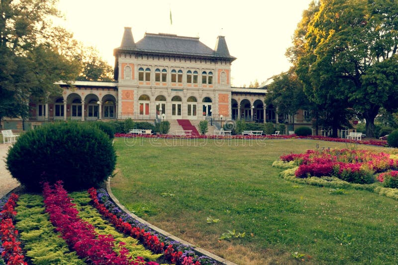 Bad Elster, Germany August 29, 2018: the Resort Architectural Ensemble ...