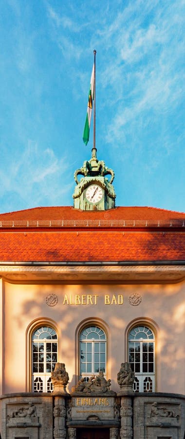 Bad Elster, Germany August 29, 2018: the Resort Architectural Ensemble ...